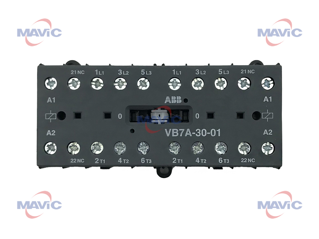 TELERUTTORE DOPPIO ABB VB7A-30-01 CON VITI SOPRA | Mavic Ricambi S.r.l.